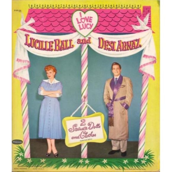 Other | Vintage Uncut 1953 Lucille Desi Paper Doll Laser Reproductionlo Prhi Quality | Poshmark